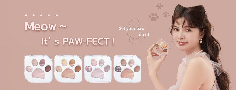 Meow Paws Eyeshadow Palette – MilleFée