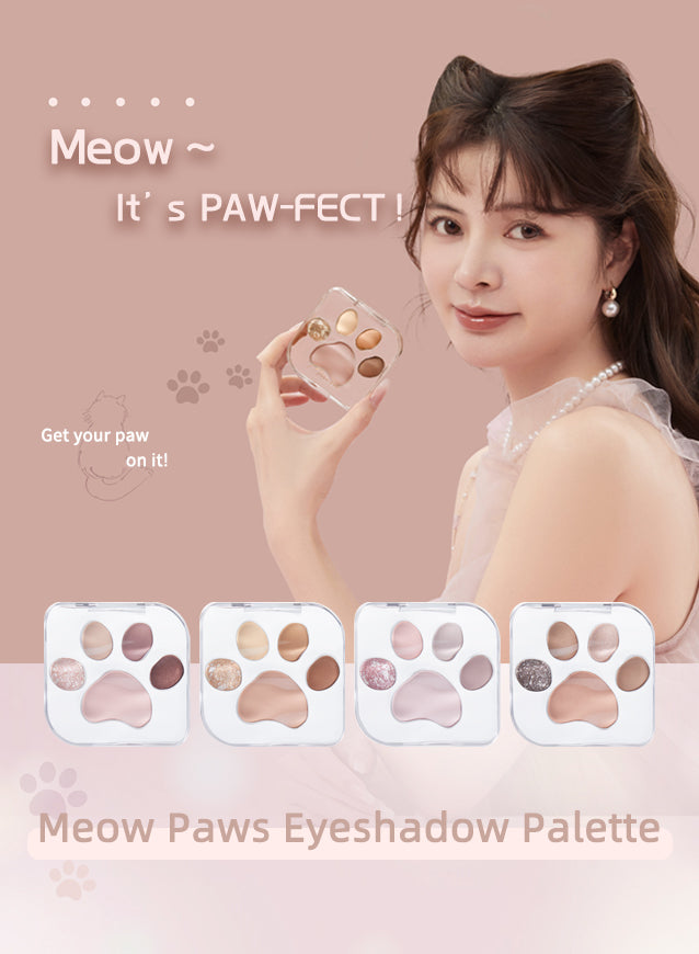 Meow Paws Eyeshadow Palette – MilleFée
